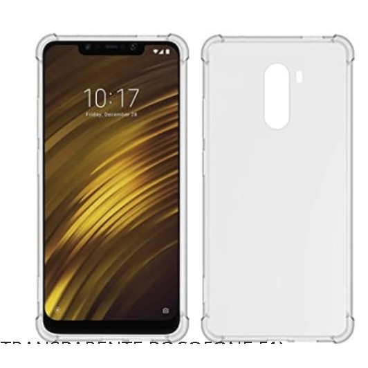 CAPA (ANTI-IMPACTO TRANSPARENTE POCOFONE F1) | Shopee Brasil
