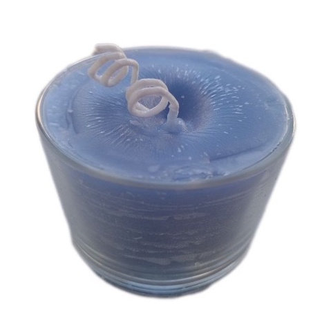 Vela ecologica cor azul uva | Shopee Brasil