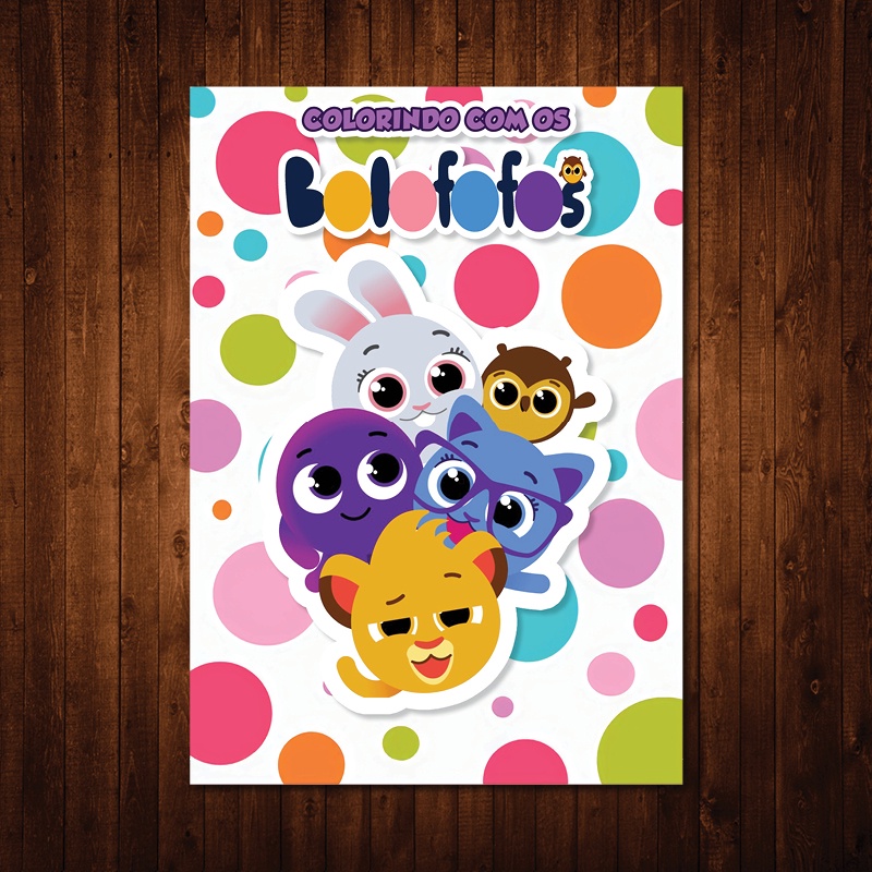 Desenho para Colorir Bolofofos - Desenho para Colorir🥢 Desafie seus ...