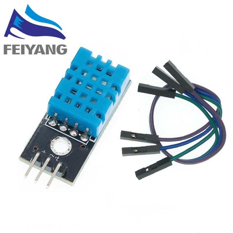DHT11 Módulo Digital De Temperatura E Umidade DHT11 Para Arduino | Shopee Brasil