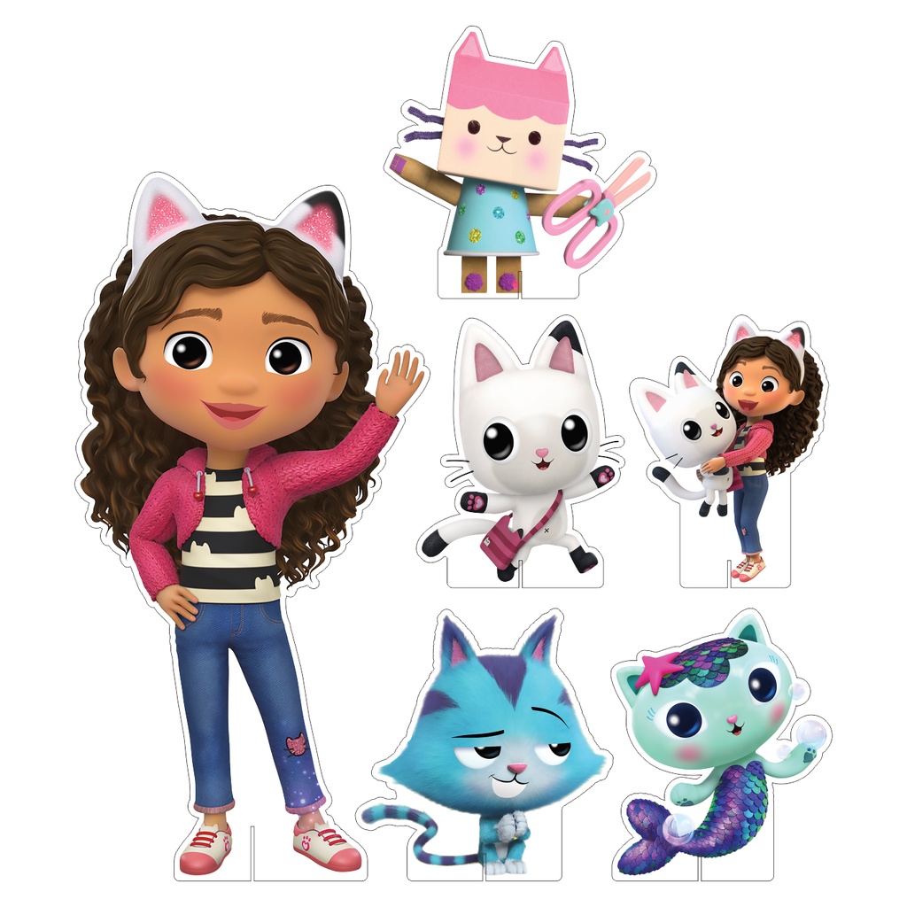 Mini Kit Display Festa Infantil A Casa Mágica da Gabby | Shopee Brasil