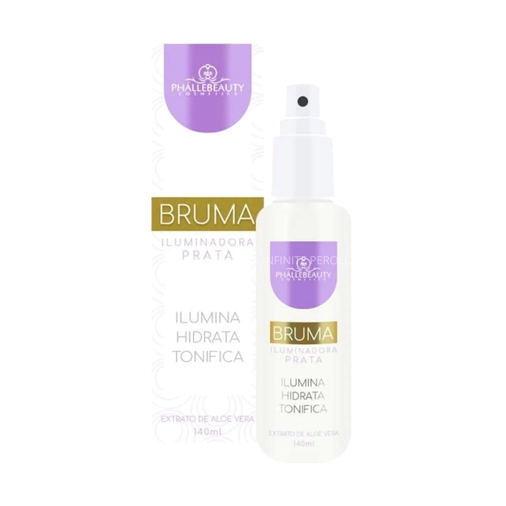 Bruma Fixadora Prata Phallebeauty | Shopee Brasil
