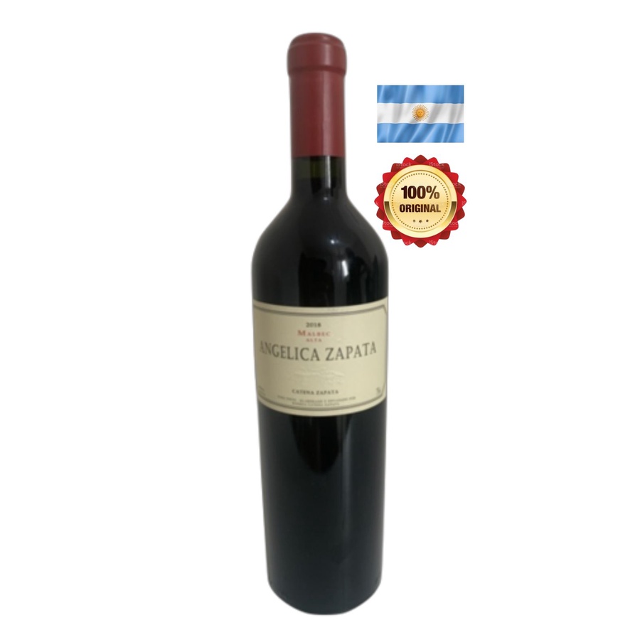 Vinho Tinto Angeliza Zapata Alta Malbec - 750ml | Shopee Brasil