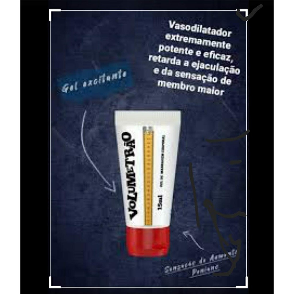 VOLUMETRÃO GEL INCHA PÊNIS 15ML SECRET LOVE | Shopee Brasil