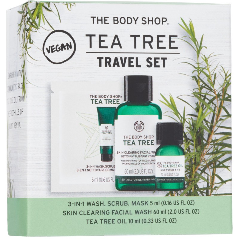 Kit Mini Tea Tree The Body Shop ORIGINAL | Shopee Brasil