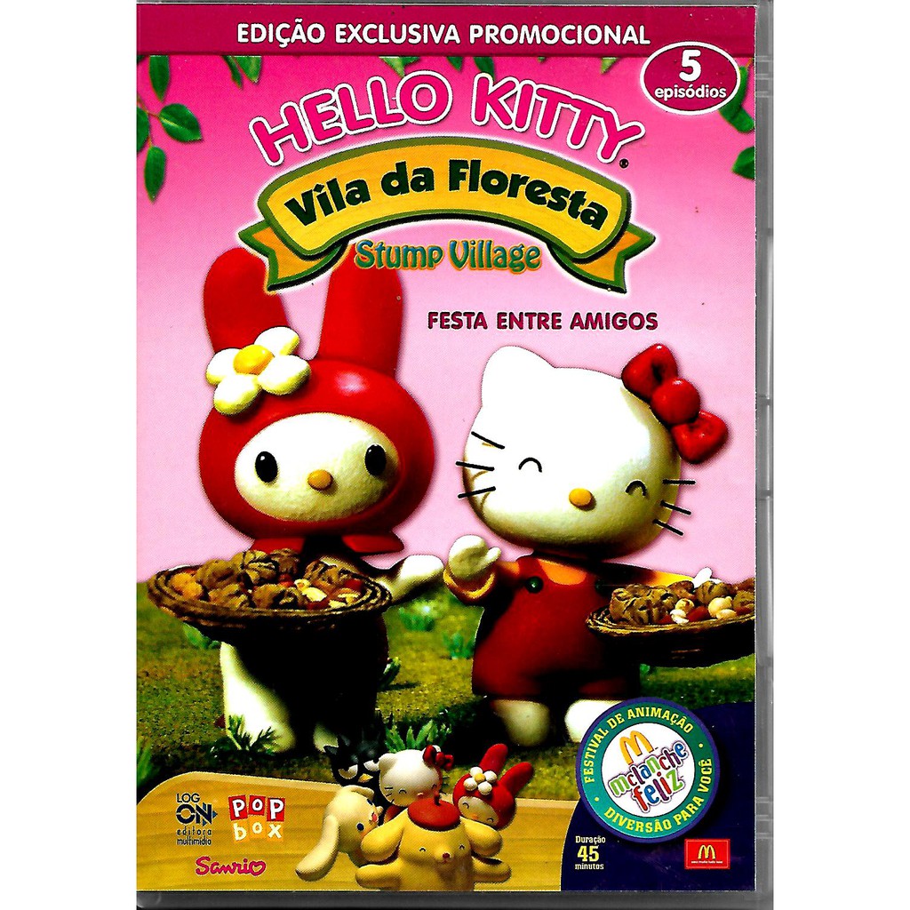 DVD HELLO KITTY * VILA DA FLORESTA * ORIGINAL | Shopee Brasil