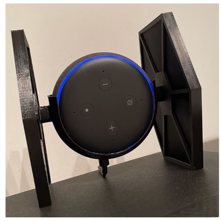 Suporte para echo dot 3 TIE FIGHTER STAR WARS | Shopee Brasil