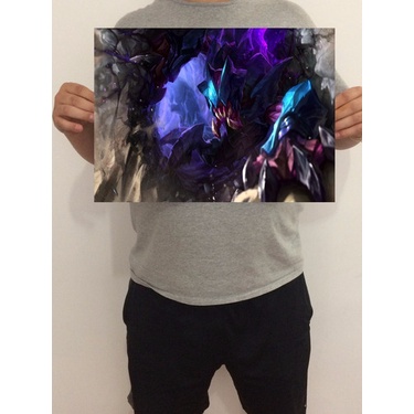 Pôster League Of Legends (lol) Rek'sai 43x32 Cm | Shopee Brasil