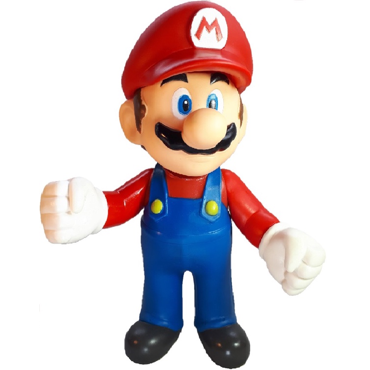 Boneco Super Mario 22cm Articulado Nintendo Coleção | Shopee Brasil