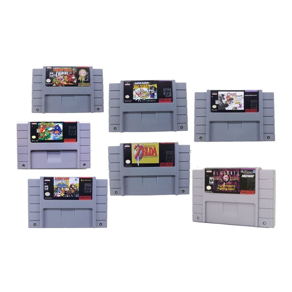Jogos Super Nintendo Cartuchos SNES. | Shopee Brasil