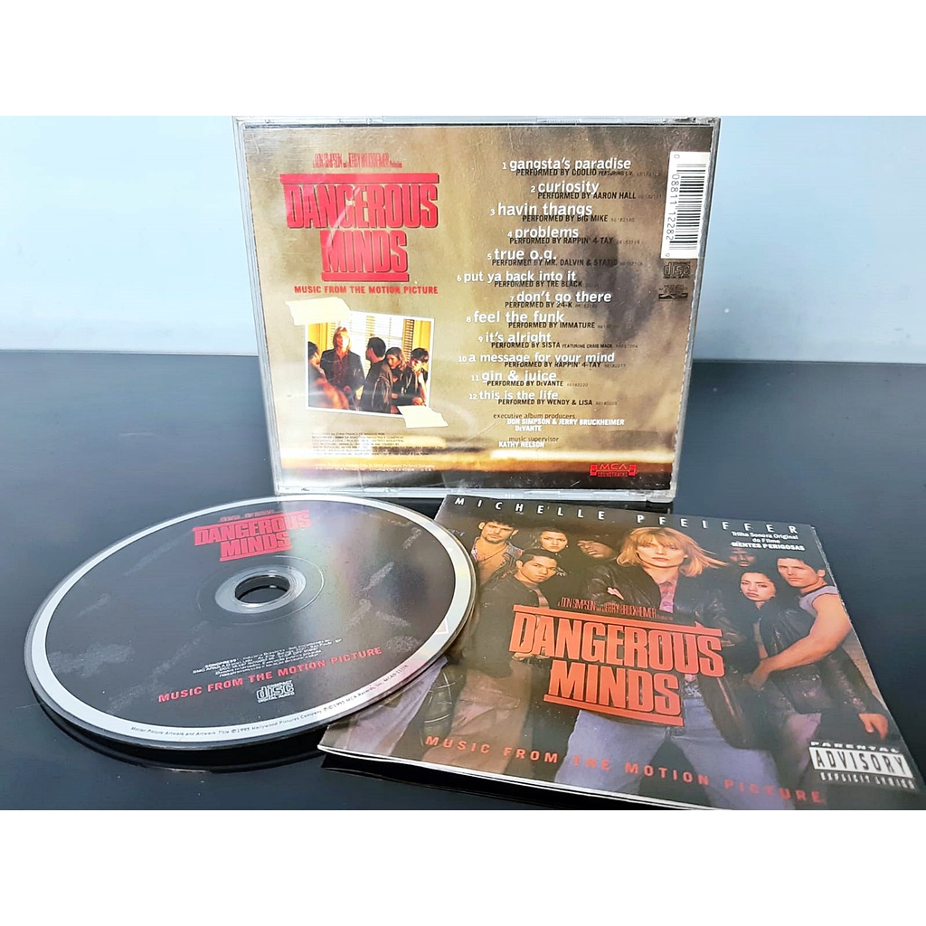 CD Dangerous Minds - Music From Motion Picture Trilha Sonora Mentes ...