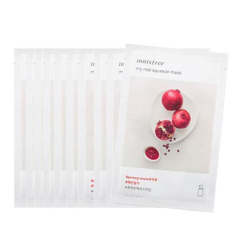 Innisfree My real Squeeze Mask Ex (Pomegranate) | Shopee Brasil
