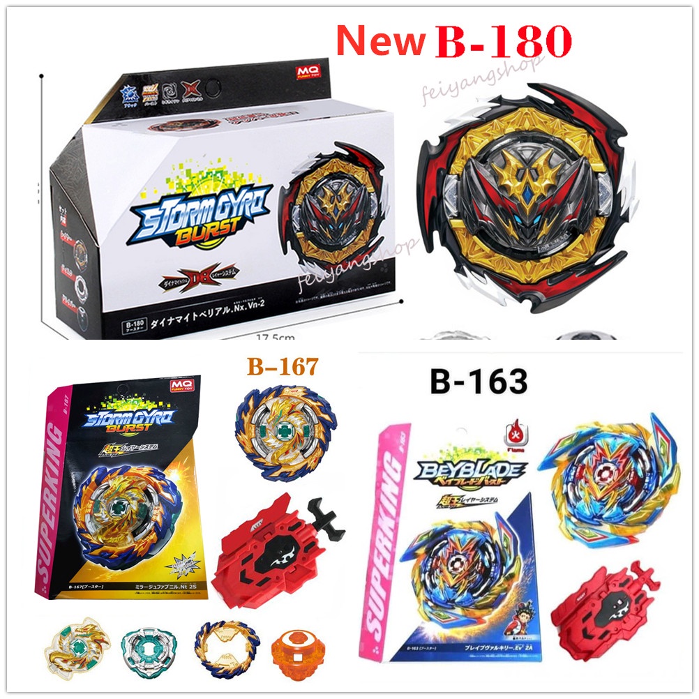 Beyblade Burst Db B-180 Dynamite Belial.Nx.Vn-2 B-179 Death Solomon B-163 Brave Valkyrie Com ...