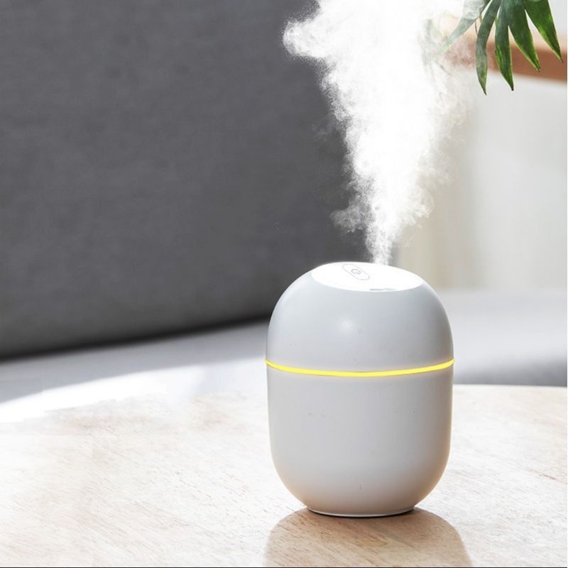 Mini umidificador de ar silencioso usb 220ml com led | Shopee Brasil