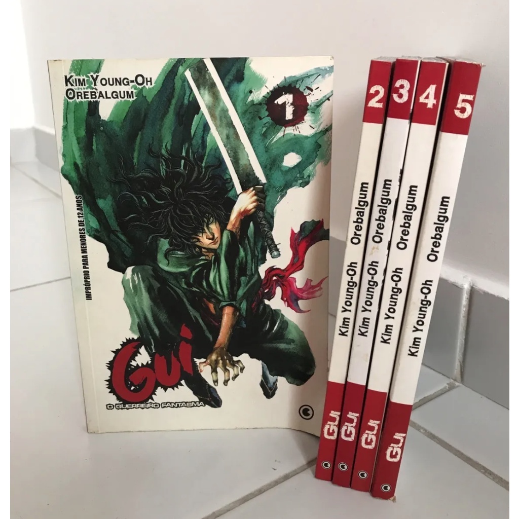 Coleção Mangá Gui | Shopee Brasil
