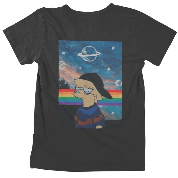 Camiseta Lisa Simpson Swag Alternative Unissex Em Algodão - Desconto no ...