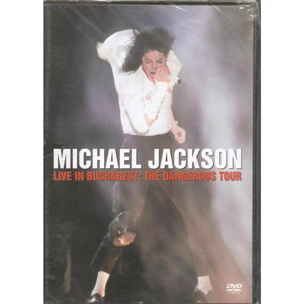 Dvd Michael Jackson - Live In Bucharest - The Dangerous Tour | Shopee Brasil