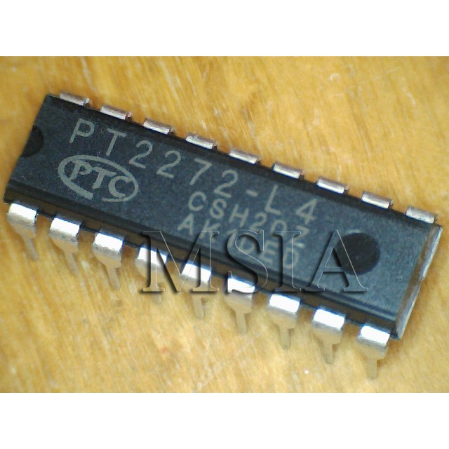 PT2272-L4 (Princeton / DIP18) - Tenho vários outros componentes ...