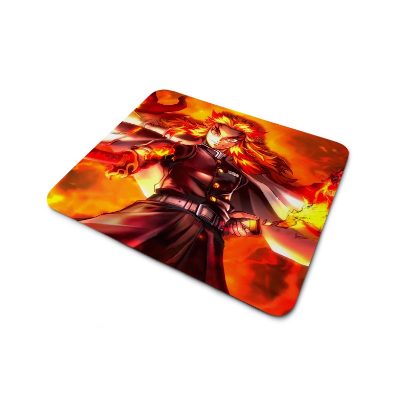 Mouse Pad Rengoku Kyojuro Demon Slayer Fogo | Shopee Brasil