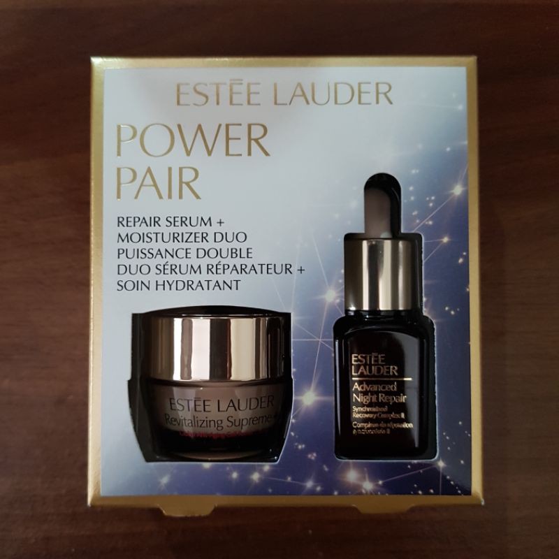 Estee Lauder Power Pair-Soro De Reparo + Duo Hidratante | Shopee Brasil