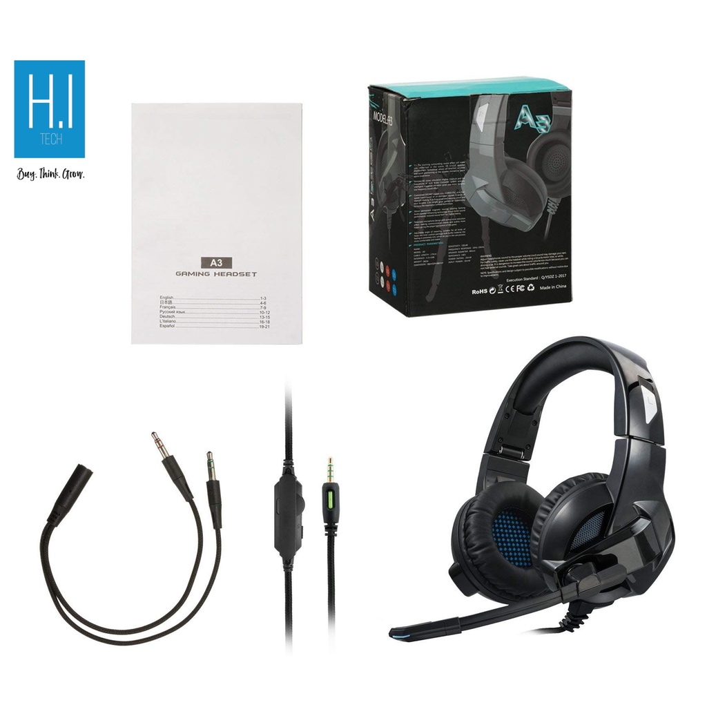 Headset gamer A3 | Shopee Brasil
