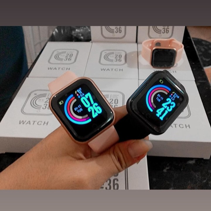 Smartwatch Y68 | Shopee Brasil