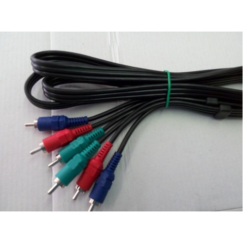 Cabo Video Componente 1,8 Metros Alta Qualidade | Shopee Brasil