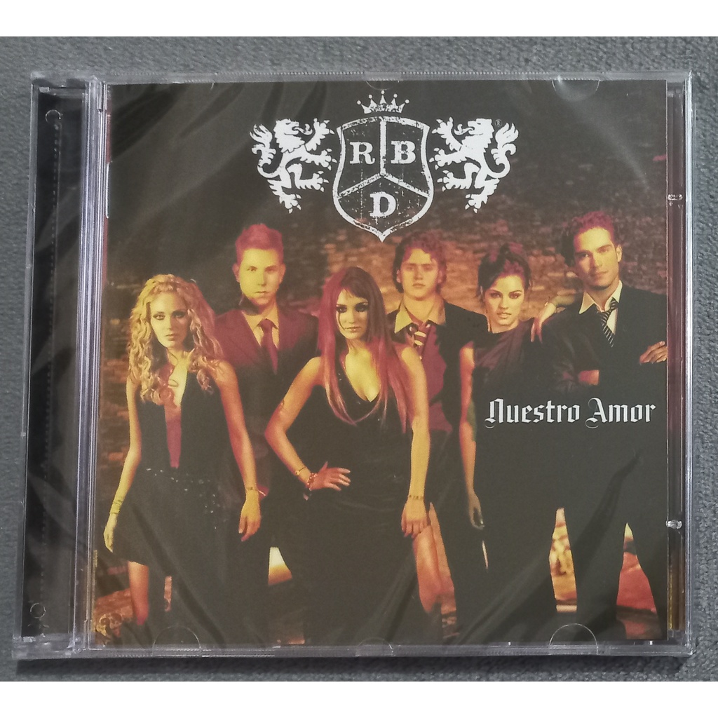 Cd Rbd Nuestro Amor Lacrado Shopee Brasil