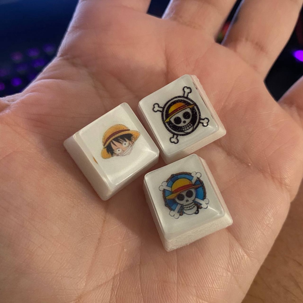 Keycap personalizada One Piece | Shopee Brasil