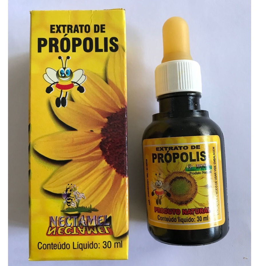 Extrato de Própolis Gotas Nectamel 30ml | Shopee Brasil