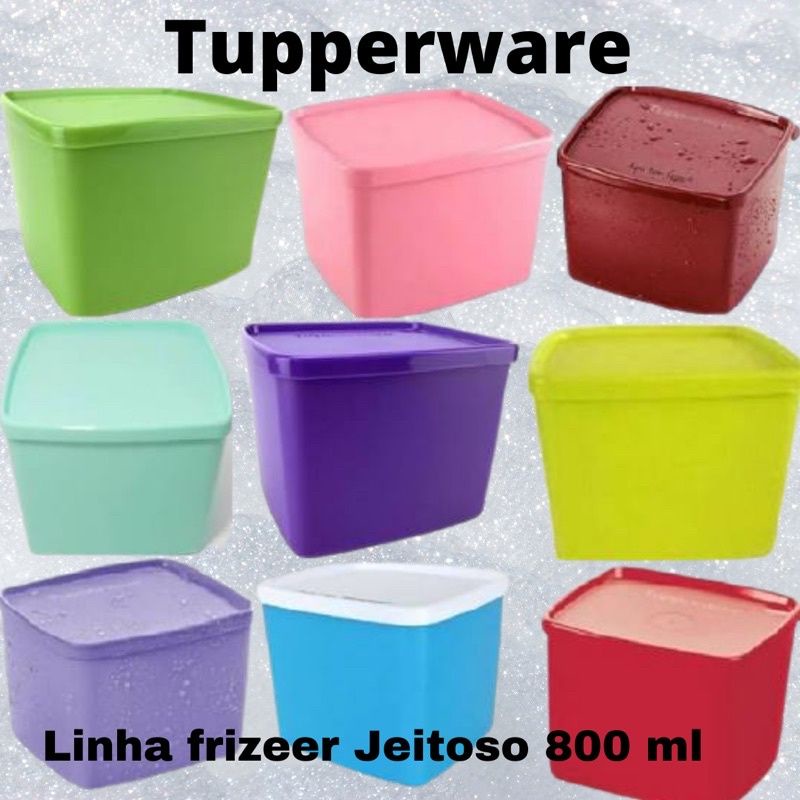 Tupperware Jeitosinho 800ml | Shopee Brasil