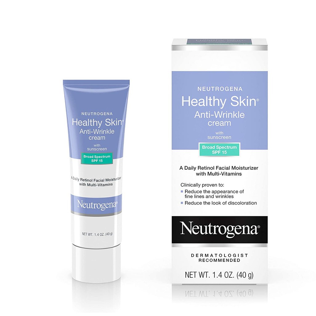 Neutrogena pele saudável anti-rugas retinol e vitamina e hidratante ...