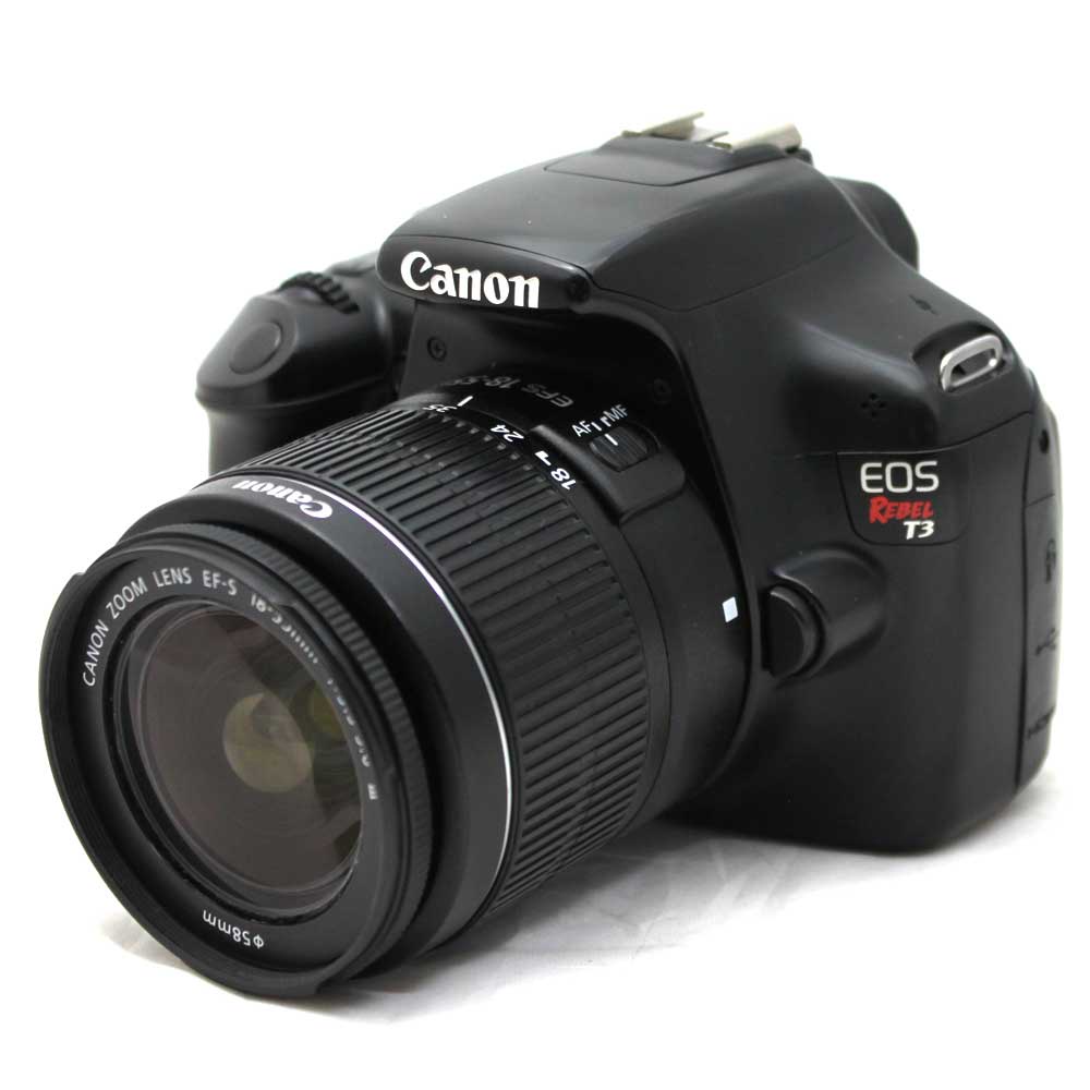 Câmera Canon EOS Rebel T3 com Lente 18-55mm IS Usada | Shopee Brasil