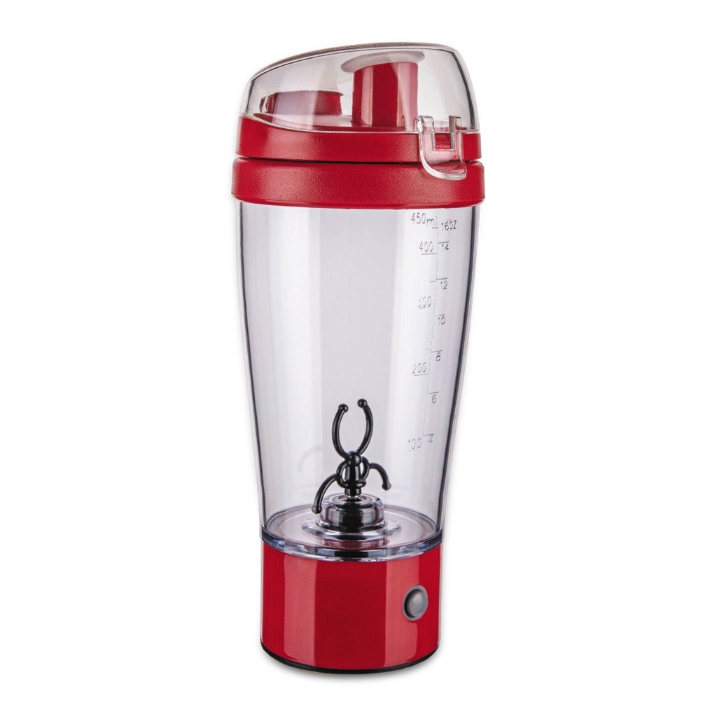Mixer A Pilha Com Copo Vermelho Euro | Shopee Brasil