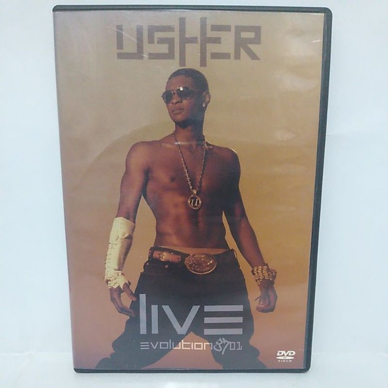 DVD Usher: Live Evolution 8701 (2002) | Shopee Brasil