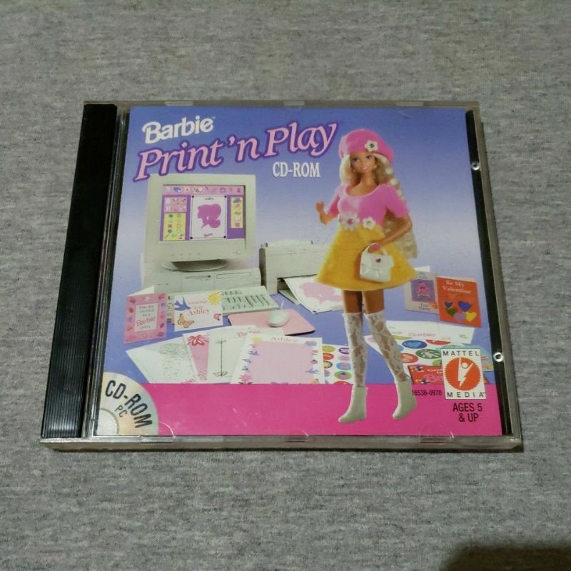 Barbie - Print'n Play - PC | Shopee Brasil