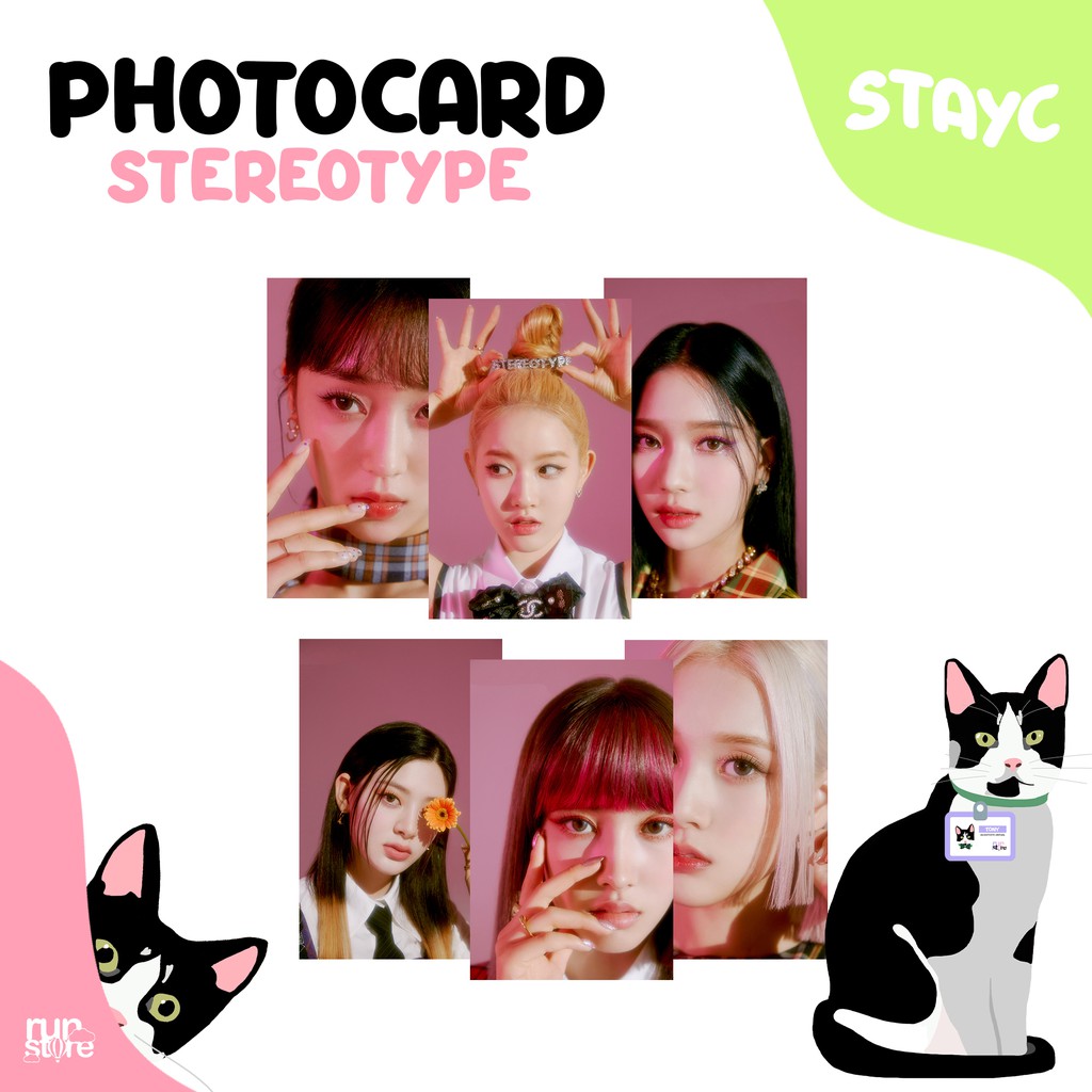 Kit Photocards - Stereotype (stayc) | Shopee Brasil