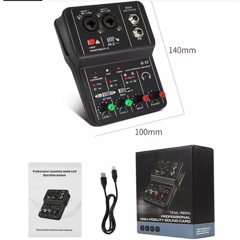 Interface De Audio Mesa De Som Placa Som Teyun Q-12 Mixer Interface De ... Interface De Audio Mesa De Som Placa Som Teyun Q-12 Mixer Interface De ...