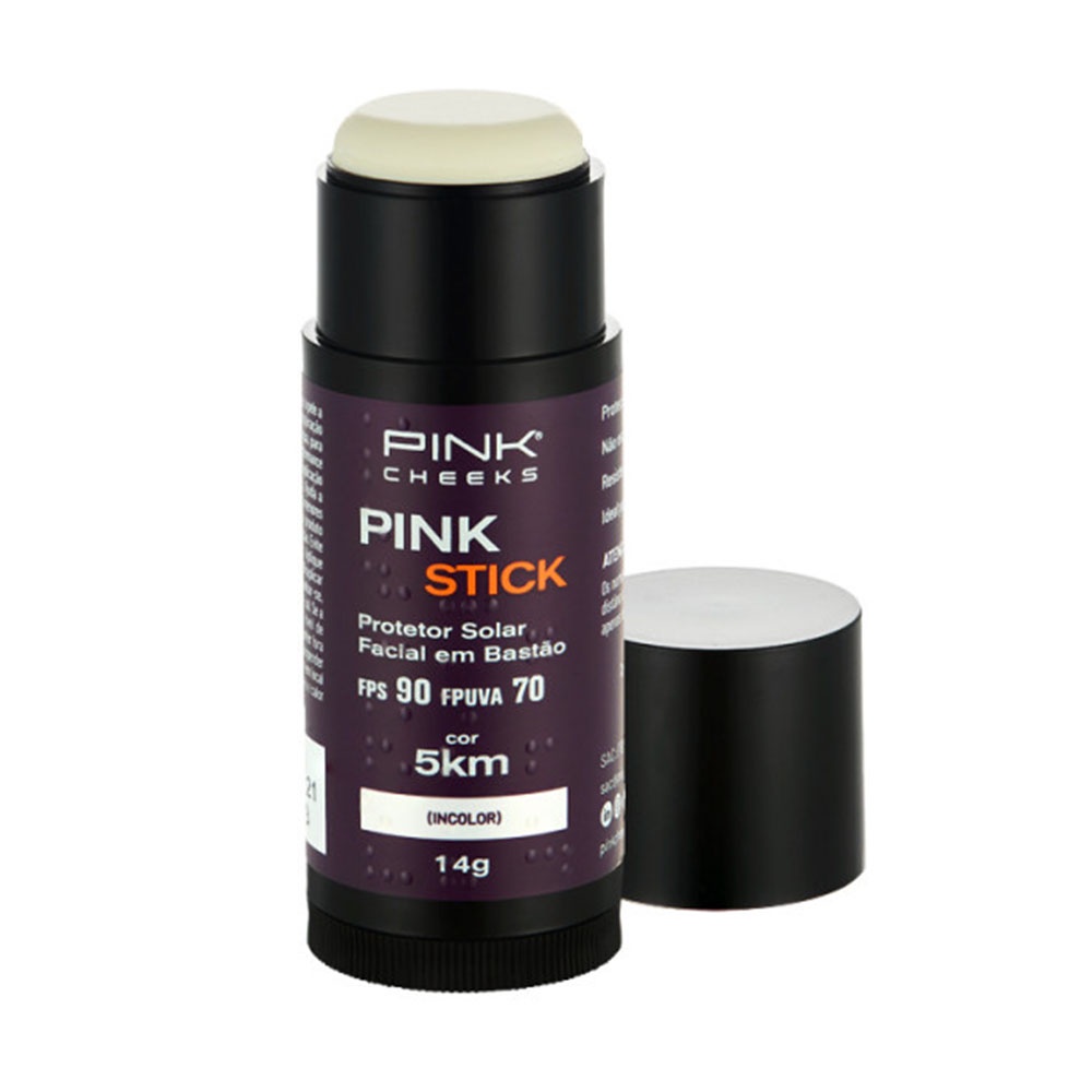 Protetor Solar Facial Com Cor Pink Stick - Pink Cheeks 14g | Shopee Brasil