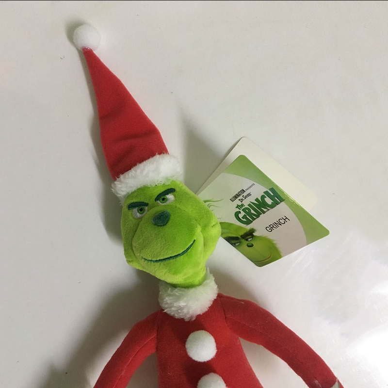 Boneca De Brinquedo De Pelúcia Grinch Realista Feita Com Macia Para ...