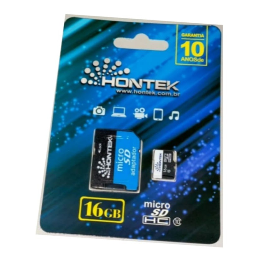 CARTÃO DE MEMÓRIA 16GB HONTEK | Shopee Brasil