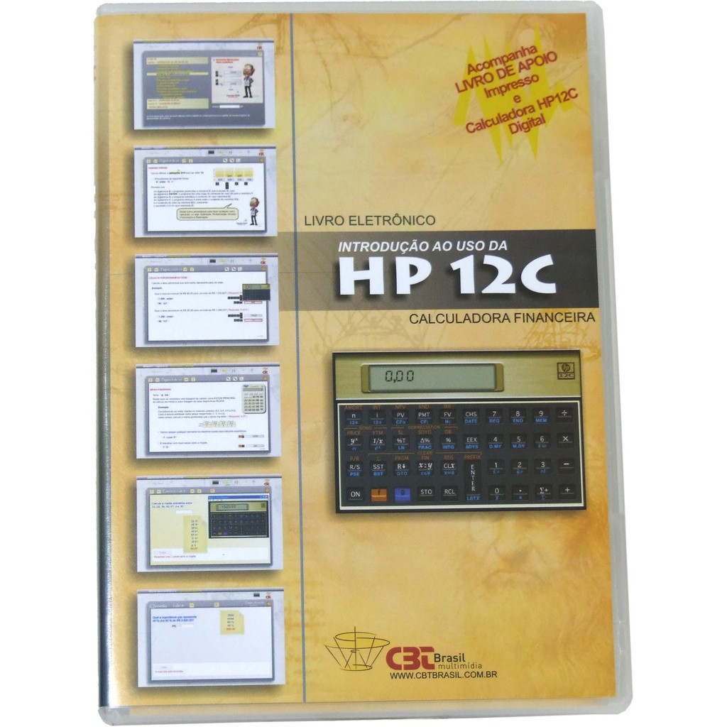 Manual da HP-12C - Calculadora financeira | Shopee Brasil
