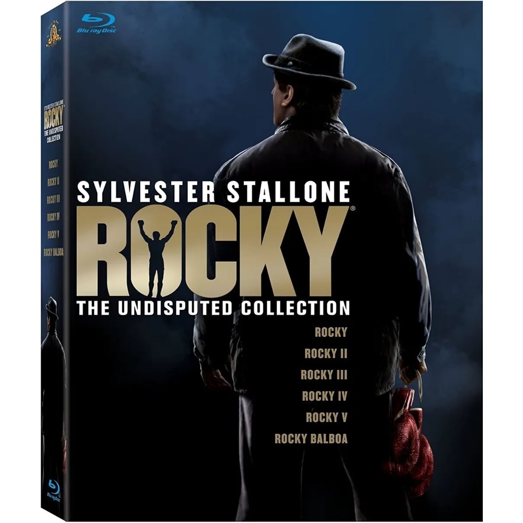 Box Bluray Rocky The Undisputed Collection 7 Discos (Original) | Shopee Brasil