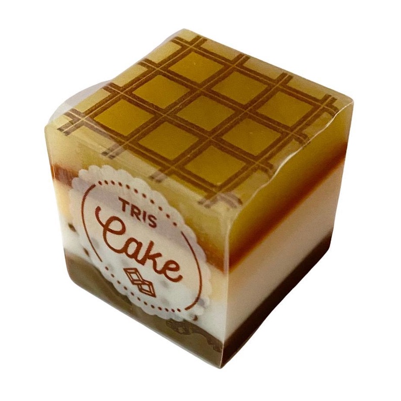Borracha TRIS Cake Textura Super Macia com Formato de Bolo e com ...