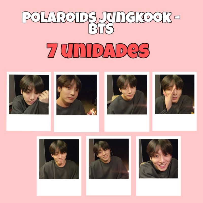 Polaroids Jungkook-Bts | Shopee Brasil