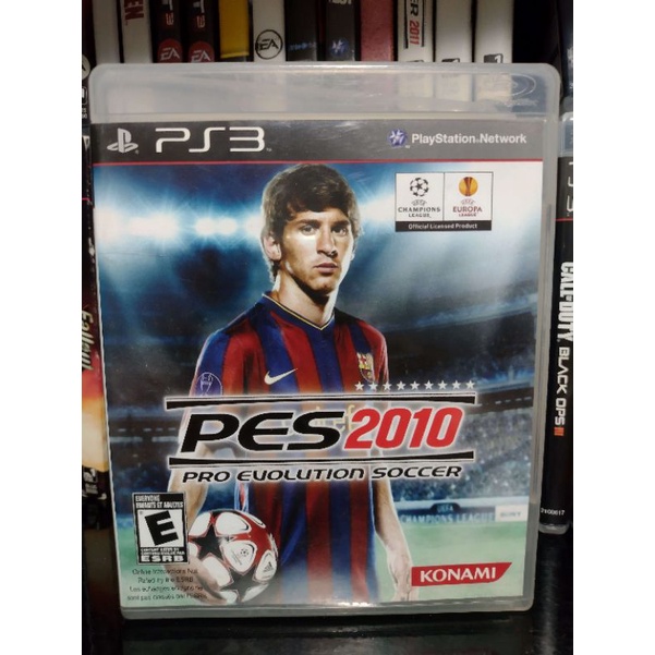 Pes 2010 Ps3 - Game Midia Fisica - Jogo Original Usado Playstation 3 ...