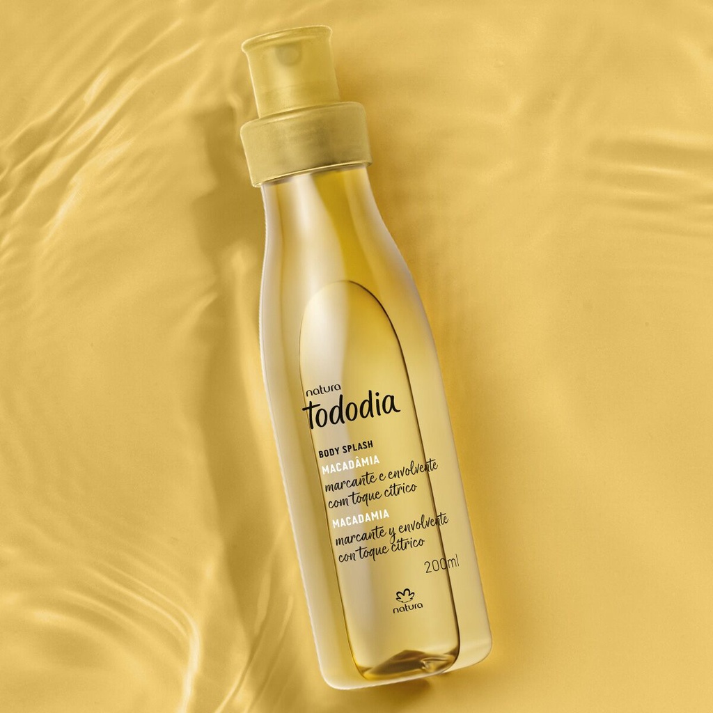 Body Splash Tododia Macadâmia Natura - 200ml | Shopee Brasil