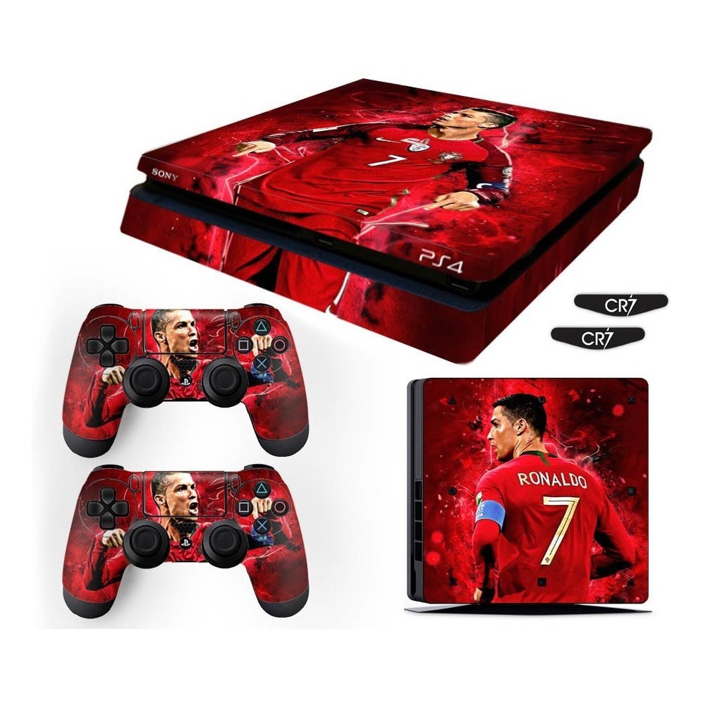 Skin Ps4 Slim - Cristiano Ronaldo Portugal - 043 | Shopee Brasil