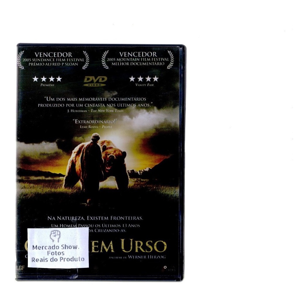 Filme Dvd - O Homem Urso - Dublado - Grizzly Man | Shopee Brasil