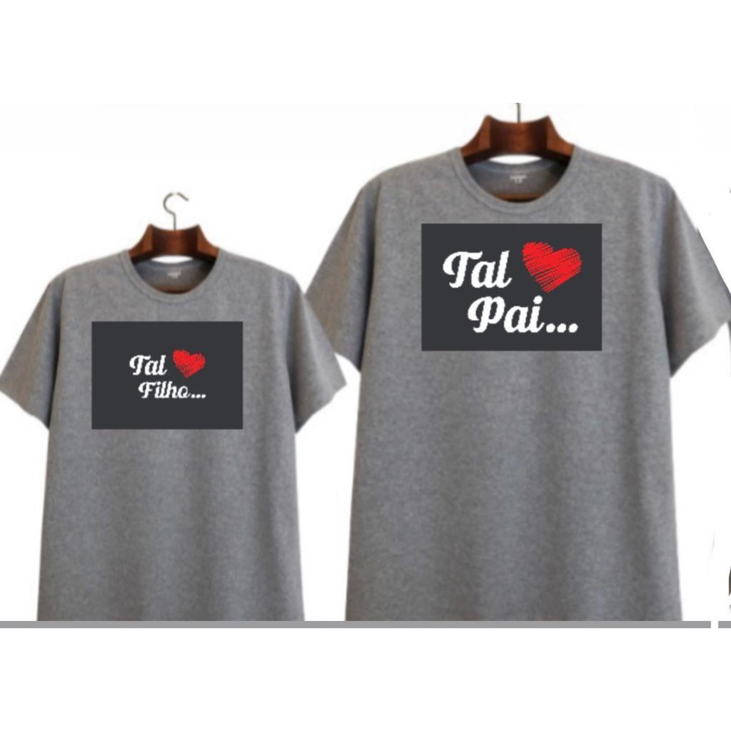 Pijama tal pai tal filho (2 unidades) | Shopee Brasil